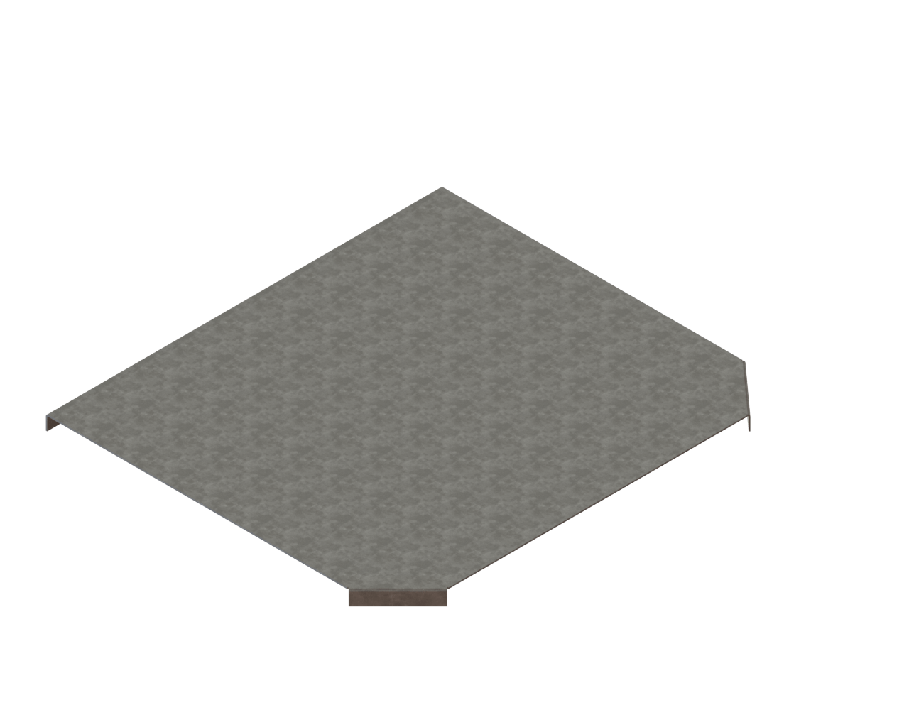 Cover of T Horizontal Bend of Cable Tray W:400MM T:1.2MM Pre-Galvanized ...