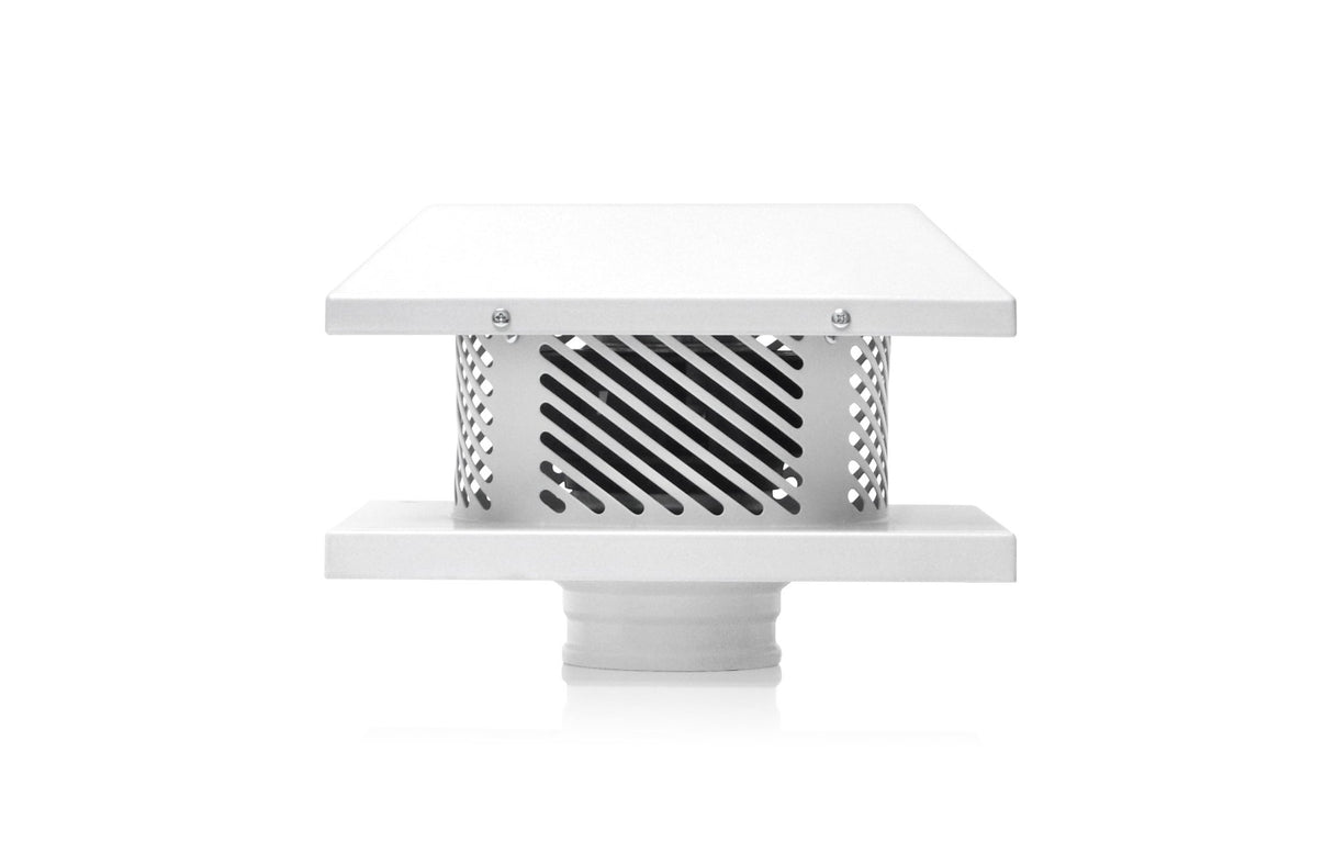VEM-HEE-100IZR 4-Inch White Roof Mounted Exhaust Fan 220V Centrifugal ...